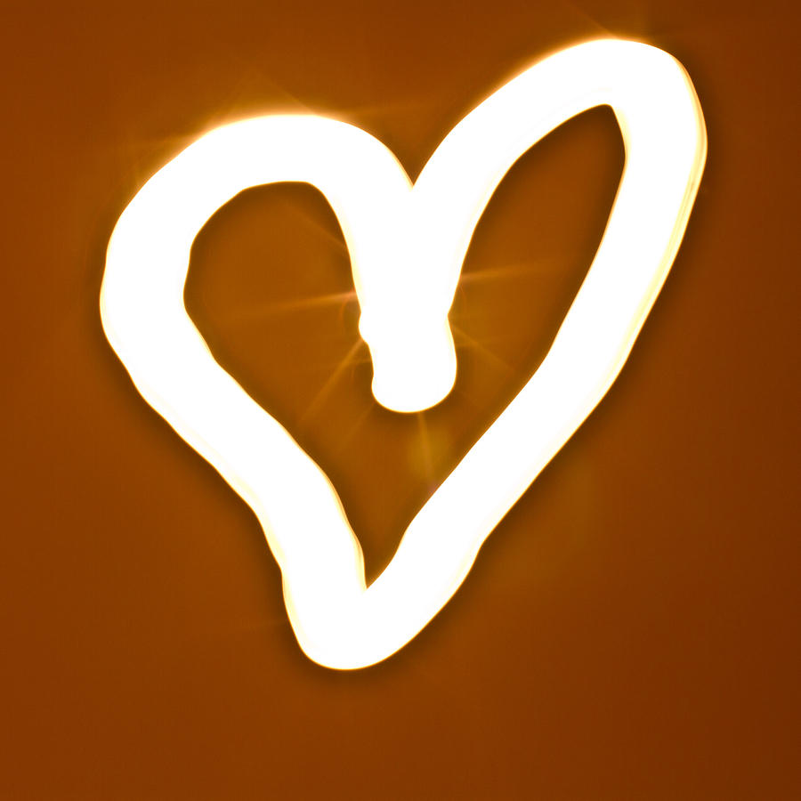 Light heart Photograph by Gabor Pozsgai - Fine Art America