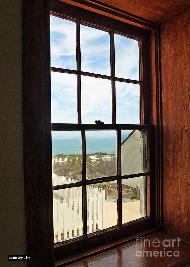Lighthouse Window Photograph by Methune Hively - Fine Art America