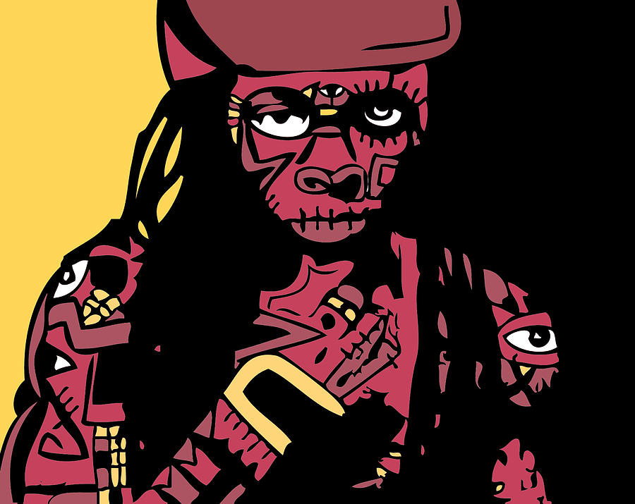 Lil Wayne full color Digital Art by Kamoni Khem - Fine Art America