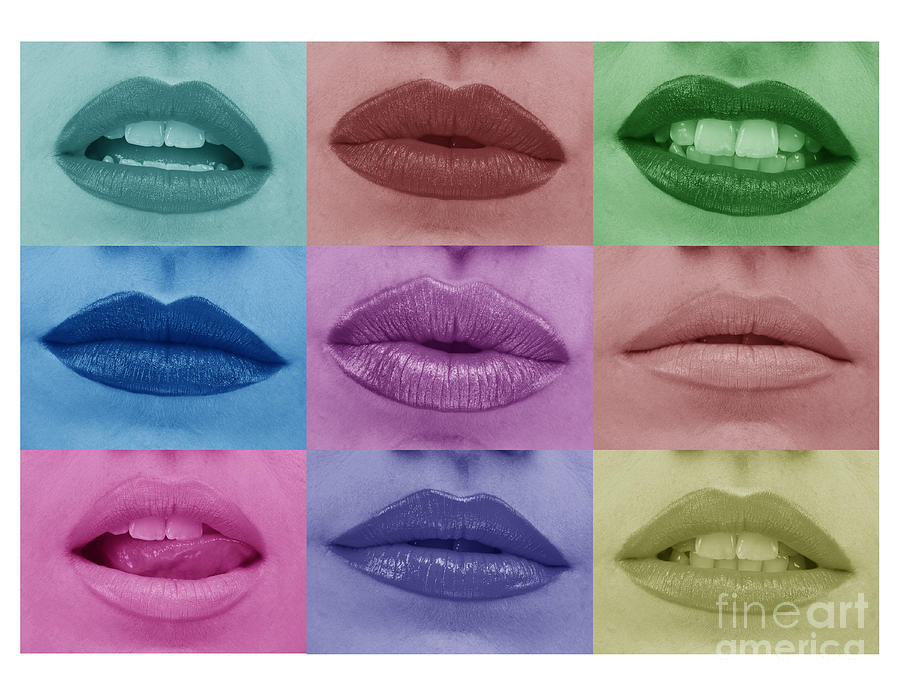 Lips Photograph by Robert Wiley - Fine Art America