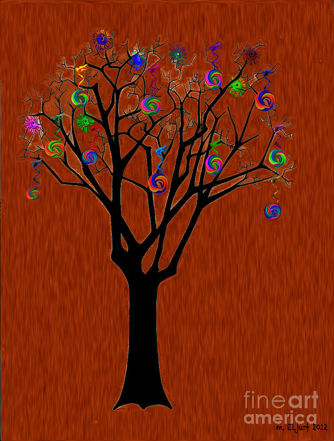 lollipop Tree Digital Art by Max Cooper - Fine Art America