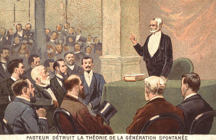 Louis Pasteur 1822-1895, Speaking Photograph by Everett