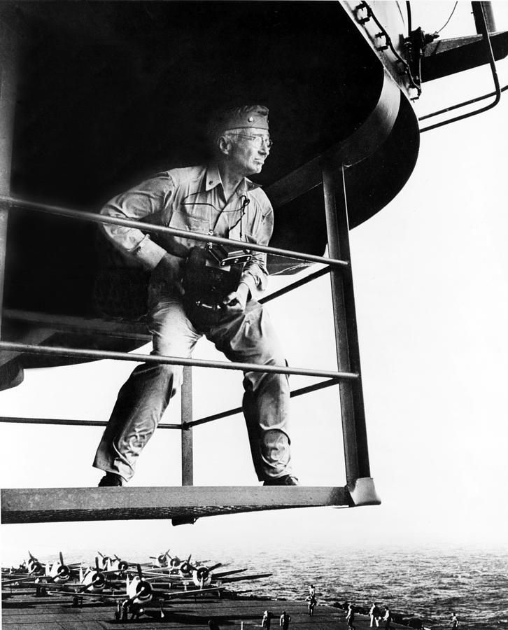 Lt. Commander Edward Steichen 1879-1973 Photograph by Everett - Fine ...