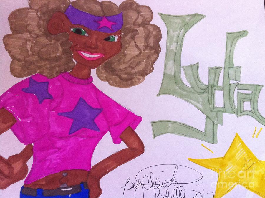 Lydia Drawing by Charita Padilla - Fine Art America