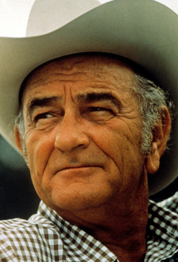 Lyndon Johnson by Everett