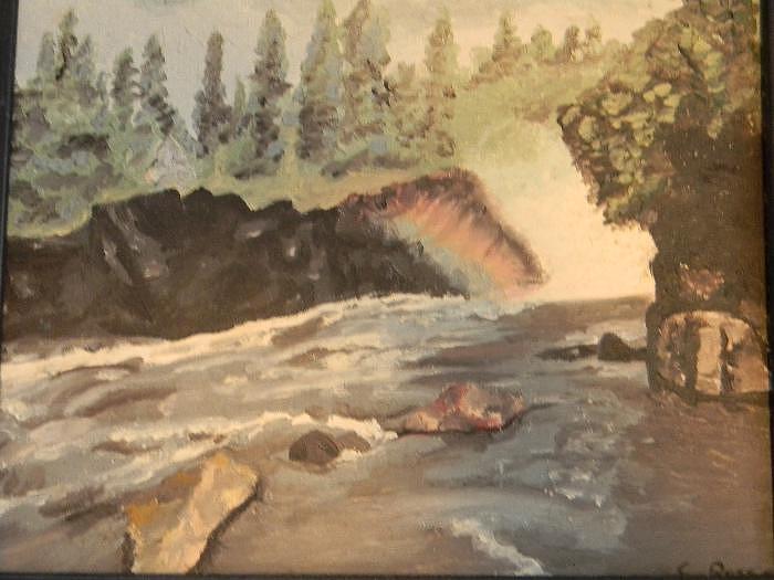 Manitoba River Painting by Edith Ross | Fine Art America