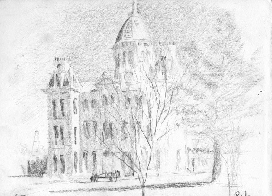 Marfa ghostly image Drawing by Horacio Prada - Pixels