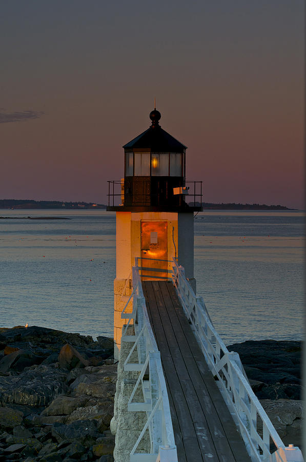 Marshall Point Lighthouse Photograph by Mark Silk - Fine Art America