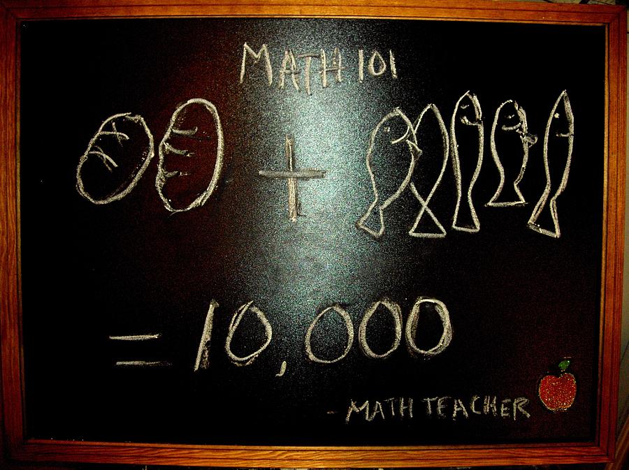 Math 101 Painting by Robert Cunningham | Fine Art America