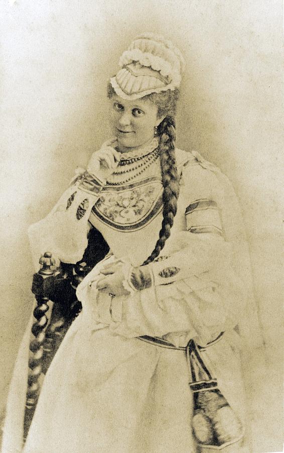 Mathilda Mallinger 1847-1920, Austrian Photograph by Everett - Pixels