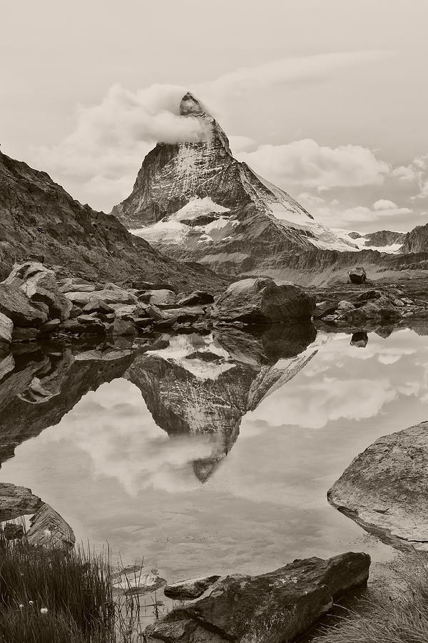 Matterhorn Reflection Photograph by Mark Haley - Fine Art America