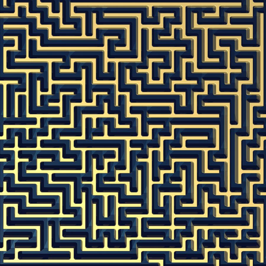 Maze, Artwork Photograph by Science Photo Library - Fine Art America