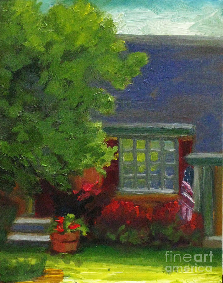 Mendons Window Painting by Judith Reidy - Fine Art America
