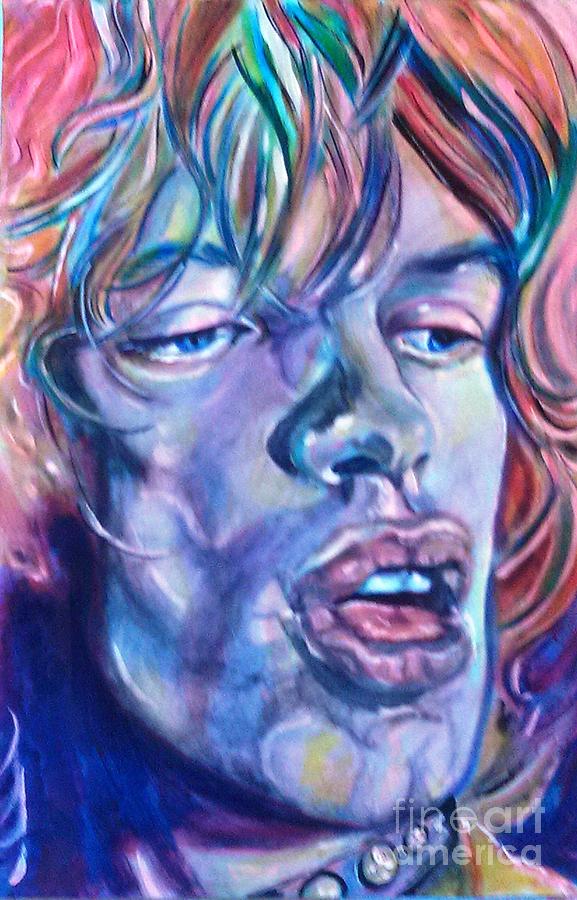 Mick Jagger 1 Painting by Misty Smith - Pixels