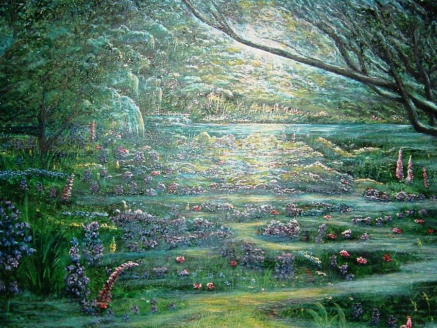 Mist Painting by Xavier Maumus - Fine Art America