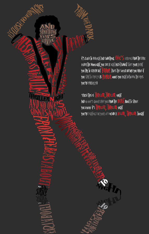 MJ_Typography Digital Art by Mike Haslam - Fine Art America
