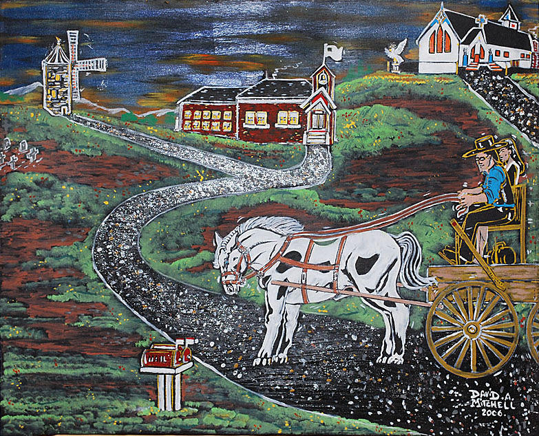 Modest Life Painting by David Mitchell - Fine Art America