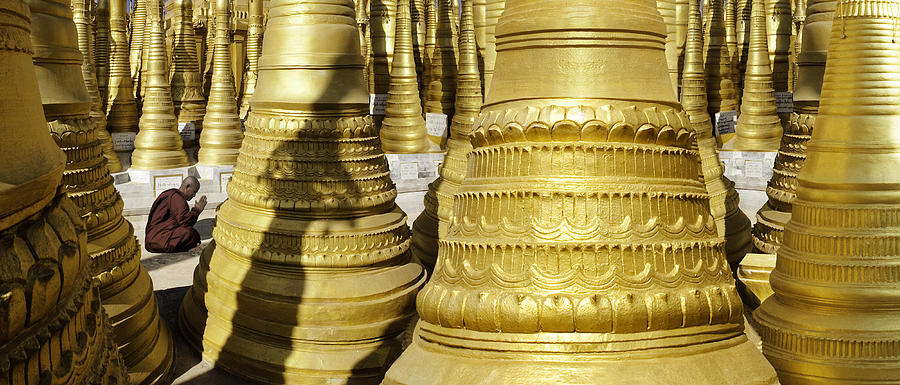 Monk H Digital Art by Paul Elson | Fine Art America