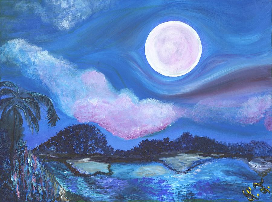 Moon Shadows Painting by Lori Carson - Fine Art America