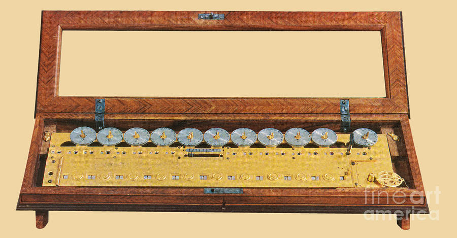 Morlands Multiplication Machine Photograph by Science Source - Fine Art ...