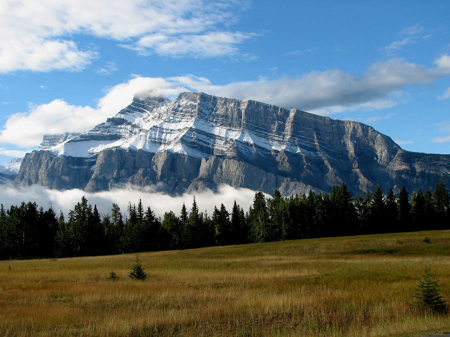 Mount Rundle Photograph by Keith Rohmann - Fine Art America
