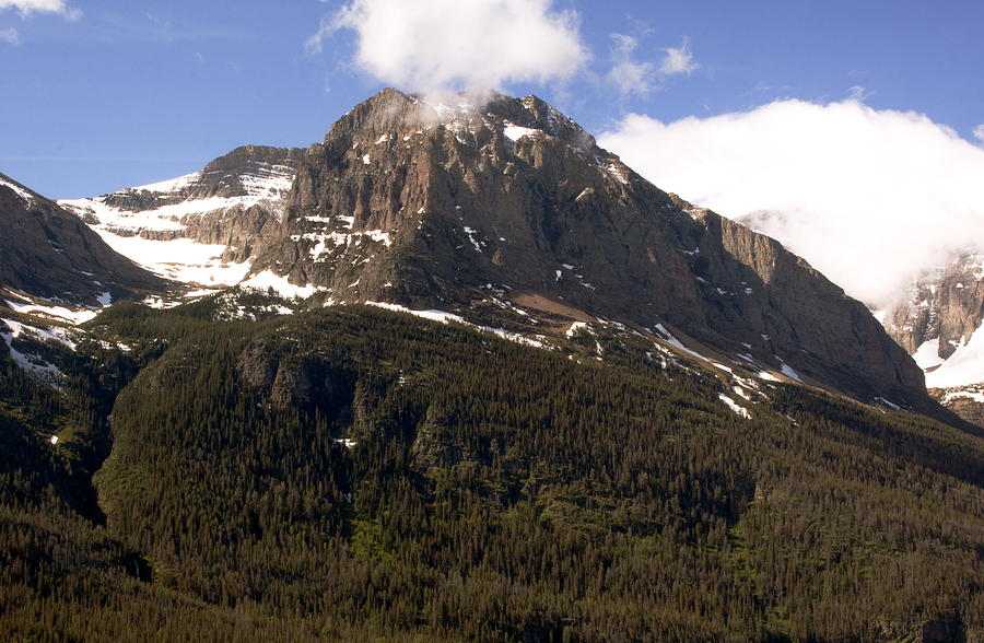 Mountain Clouds Trees Photograph by Amanda Kiplinger