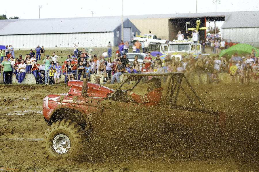 Mud Races Photograph by Leroy McLaughlin