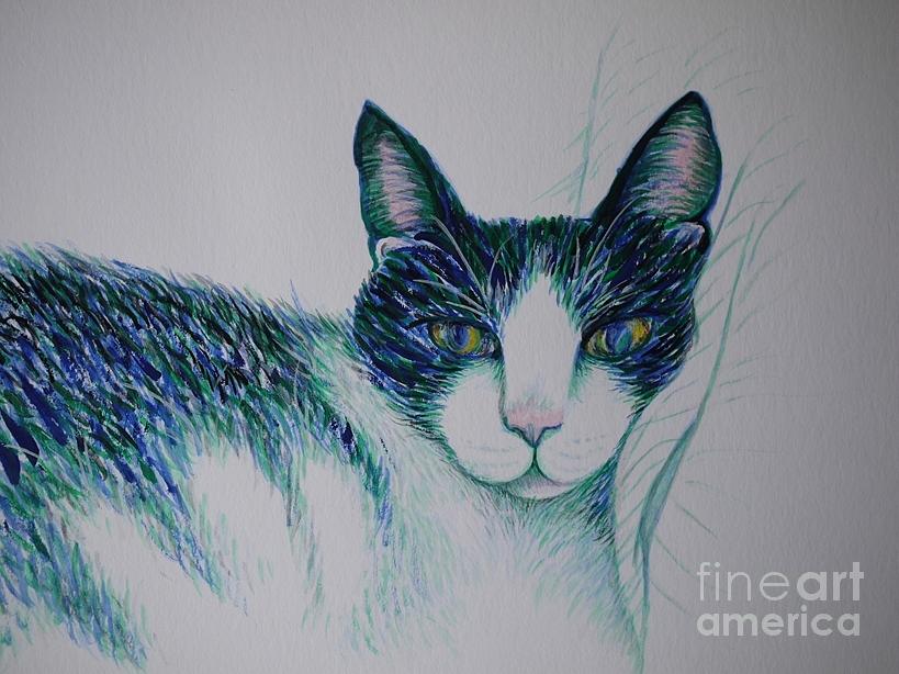 Musing Drawing by Syoko Ogata - Fine Art America