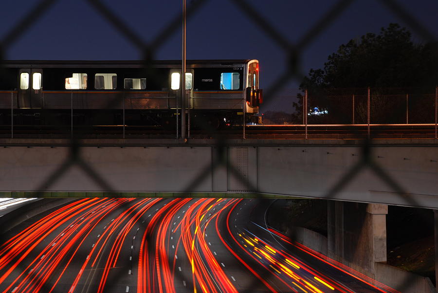 Night Train Photograph by JP Rhea | Pixels