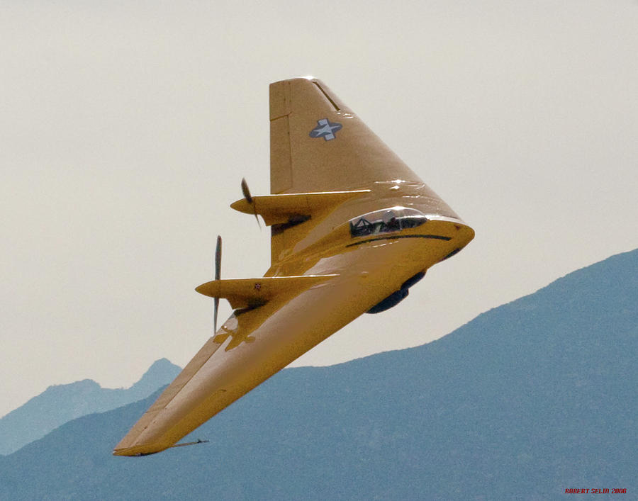 Northrop Flying Wing Prototype Photograph by Robert Selin | Fine Art ...