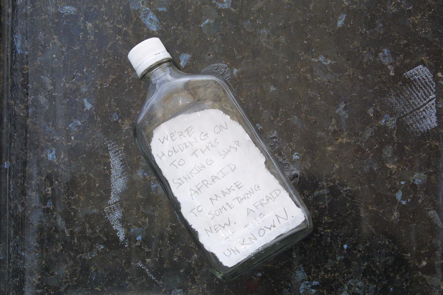 Note In A Bottle Photograph by Lance Freeman - Fine Art America