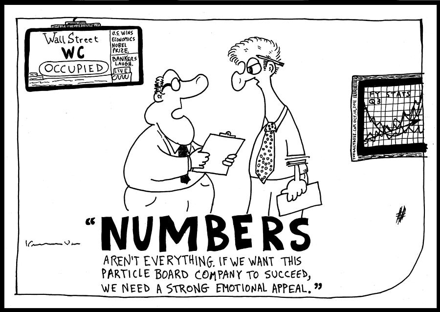 Numbers in Business Drawing by Yasha Harari - Fine Art America