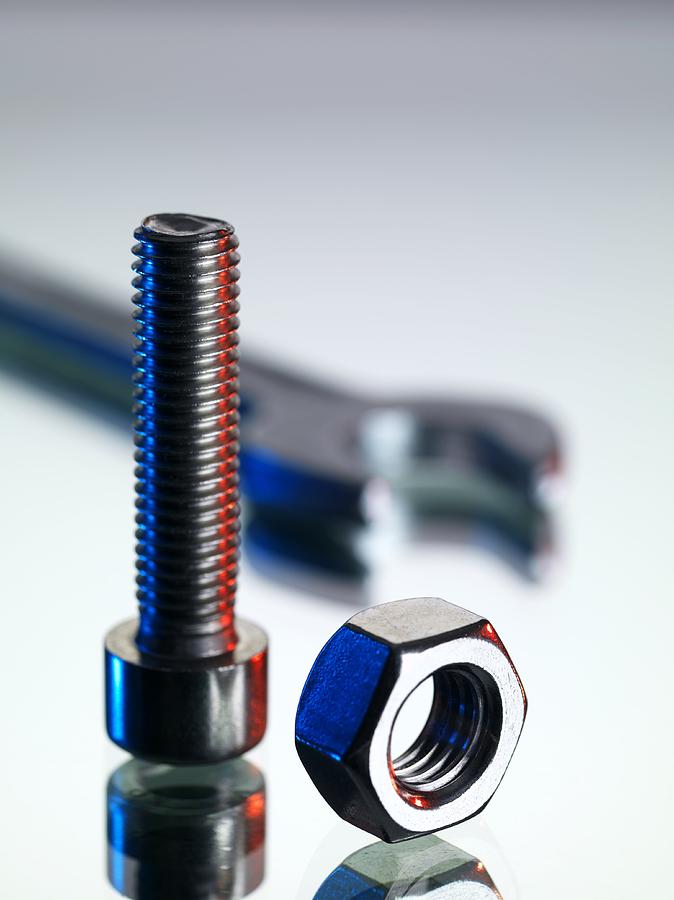 Nut And Bolt by Science Photo Library