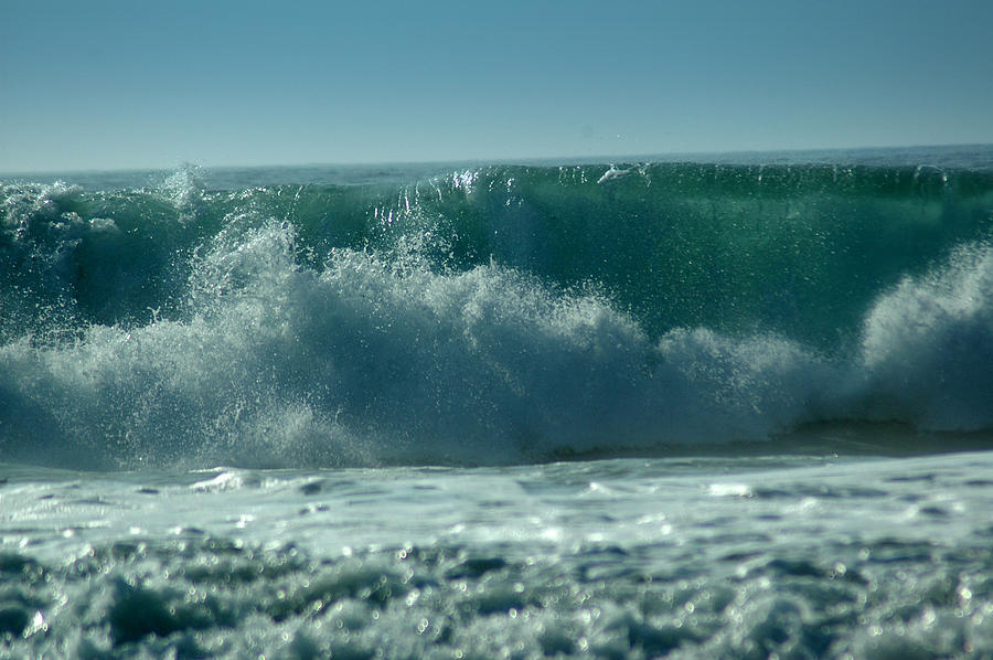 Ocean Breaker Photograph by Judy Coover