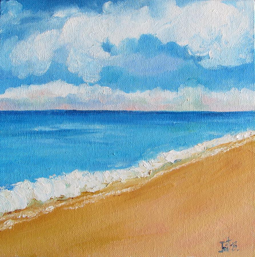 Ocean View Painting by Irit Bourla - Fine Art America