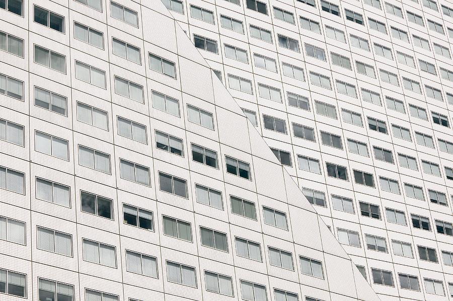 Office Block Windows Photograph by Colin Cuthbert - Fine Art America