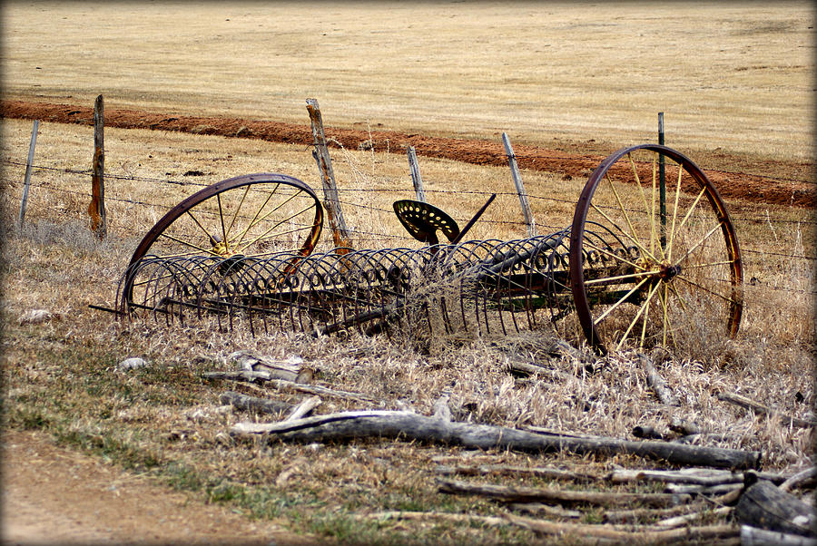 Old Dump Rake Photograph by John Wright | Fine Art America