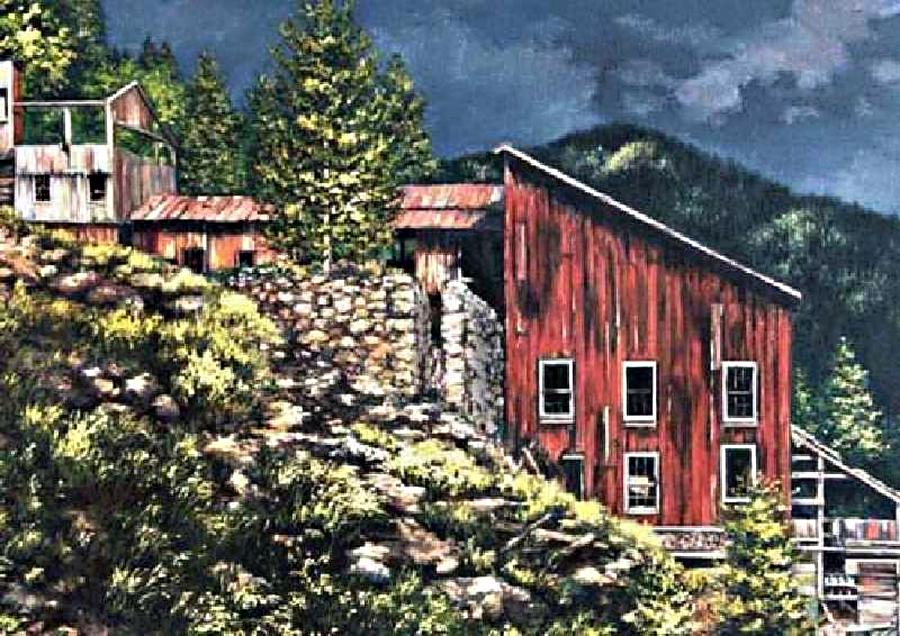 Old E and E in Oil Photograph by Lynne and Don Wright - Pixels