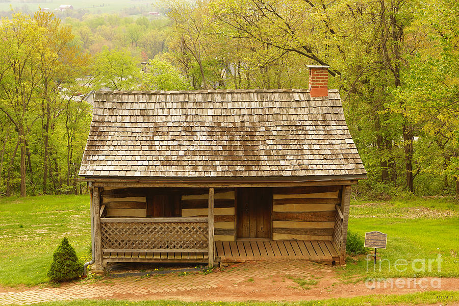 Old Log Cabin Photograph by J Jaiam - Pixels