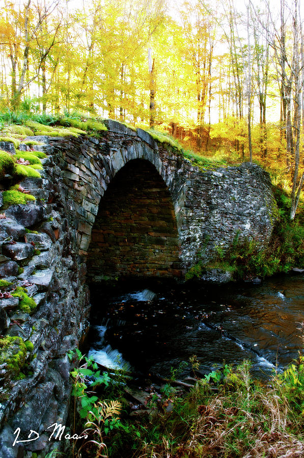 Old Stone Bridge Photograph by Jennifer Owens | Pixels