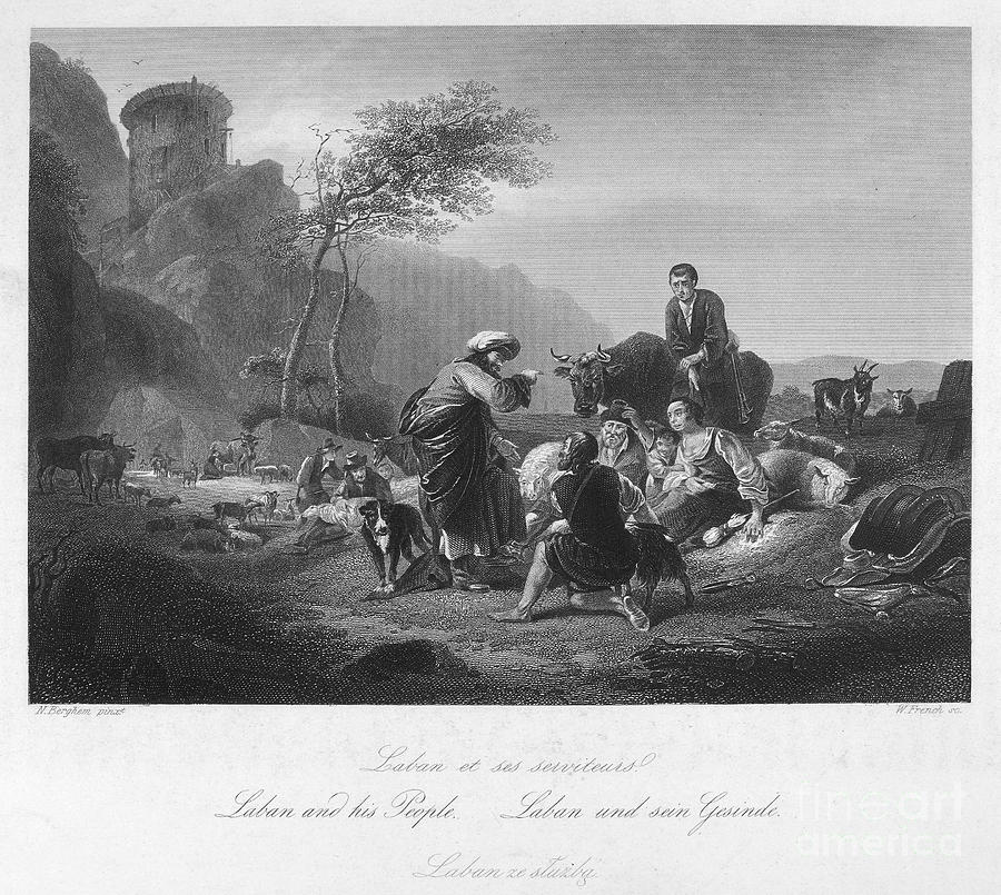 Old Testament: Laban Photograph by Granger | Pixels