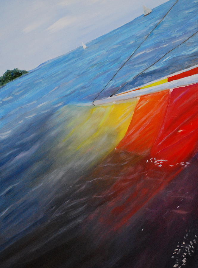 Oops Painting by Jean Peace - Fine Art America