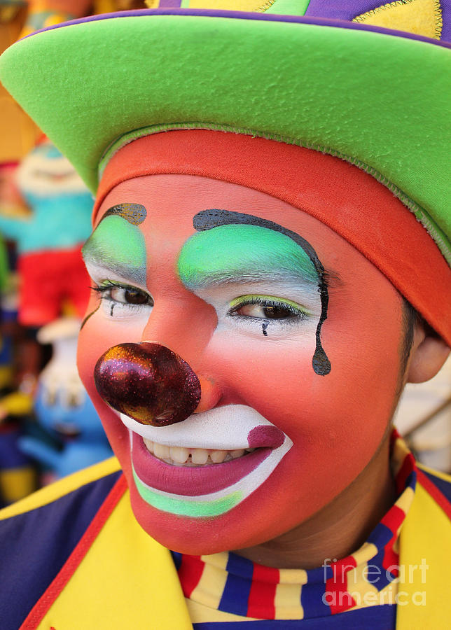 Orange Face Photograph by Rick Wolfryd - Fine Art America