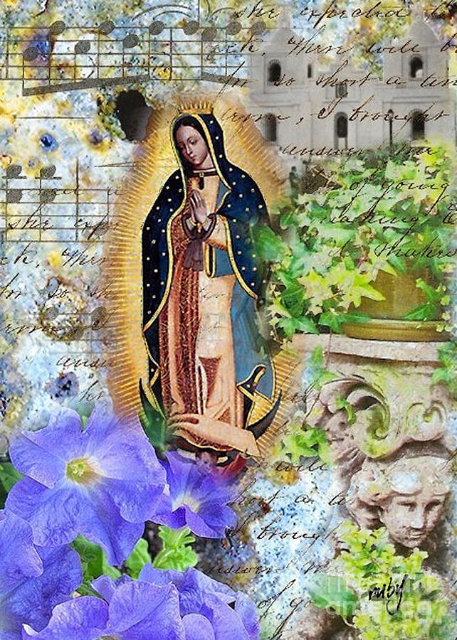 Our Lady Digital Art by Ruby Cross - Pixels