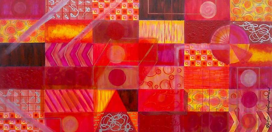 Painted Rectangle Painting by Shellton Tremble - Fine Art America