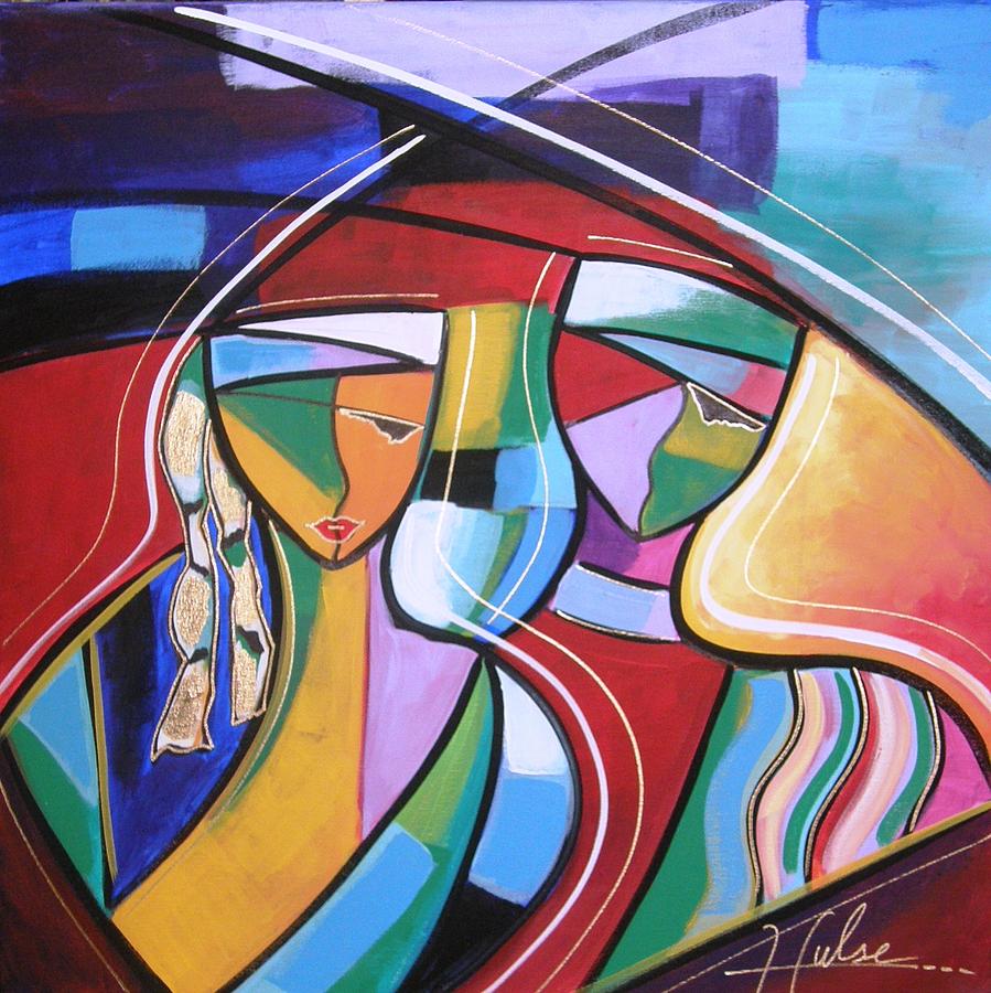 Partnership Painting by Gina Welds - Fine Art America