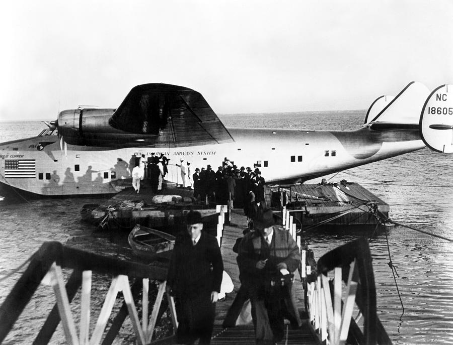 Passengers Disembarking The First Photograph by Everett - Fine Art America