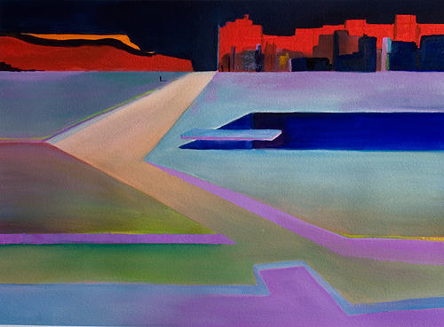 Passing Through Painting by Alan Brain - Fine Art America