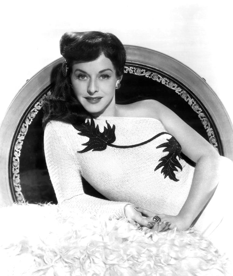 Paulette Goddard, Portrait, Ca. 1940s Photograph by Everett - Pixels