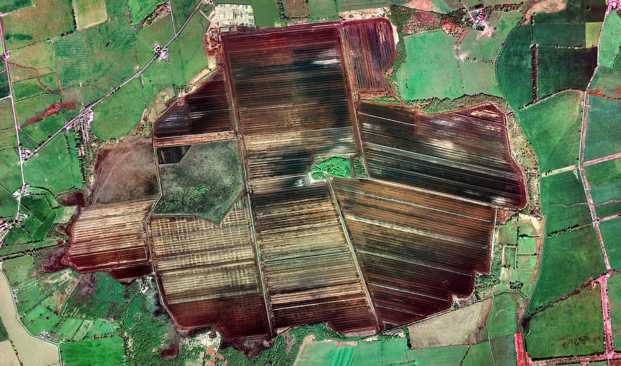 Peat Extraction by Science Photo Library